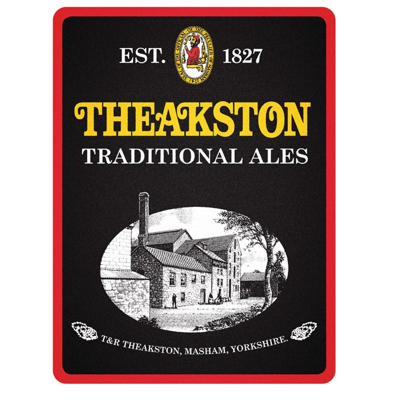 Traditional Ales Enamel Sign (C) – Theakston